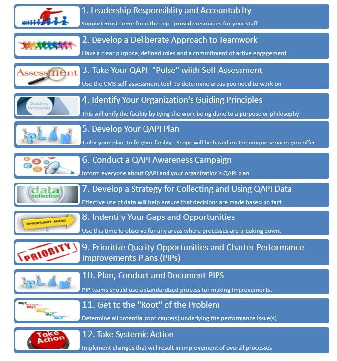 QAPI Basics - The 12 Steps