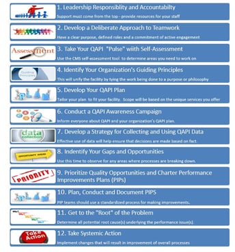 QAPI Basics - The 12 Steps